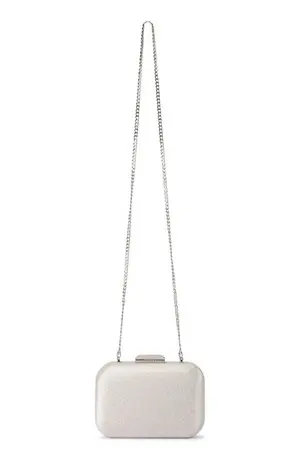 OLGA BERG Metallic Frame Clutch