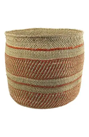 MBARE Iringa Basket Xsmall - Auburn Stripe