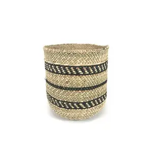MBARE Iringa Basket Xsmall - Black Stripe
