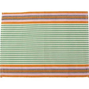 SIAFU HOME Maua Handwoven Placematsset Of 4 - Green