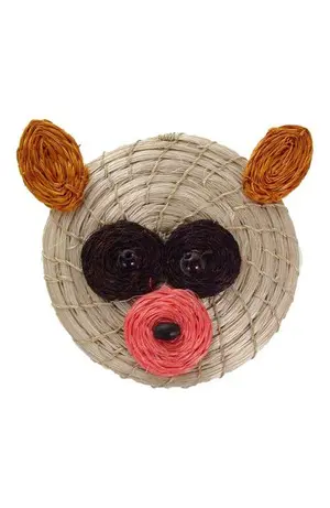 MBARE Animal Lidded Basket - Bush Baby