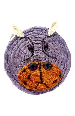 MBARE Animal Lidded Basket - Happy Hippo