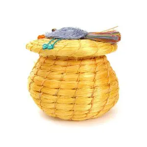MBARE Animal Lidded Basket - Singing Birdie