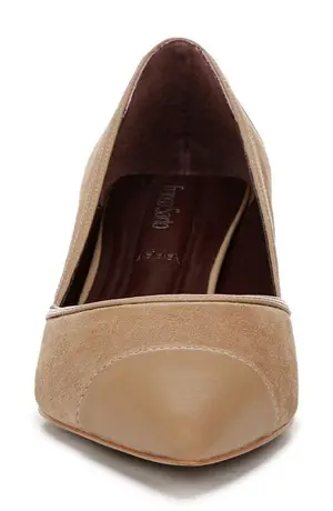 Franco Sarto Darcy Pointed Toe Kitten Heel Pump