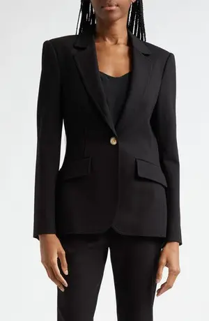 One Button Blazers for Women