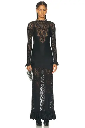 Rabanne Robe Long Dress