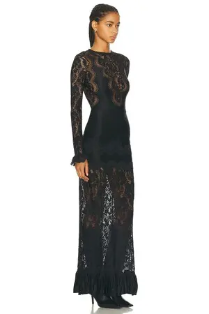Rabanne Robe Long Dress