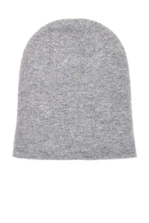 Saint Laurent Logo Beanie - Graphite