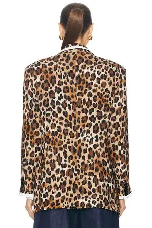ROWEN ROSE Oversized Signature Blazer