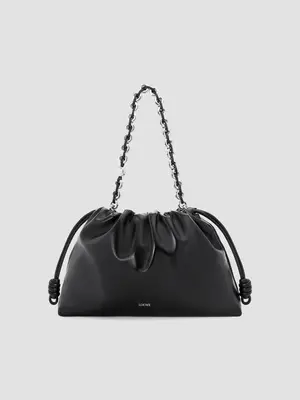 Loewe Flamenco Shoulder Bag - Black