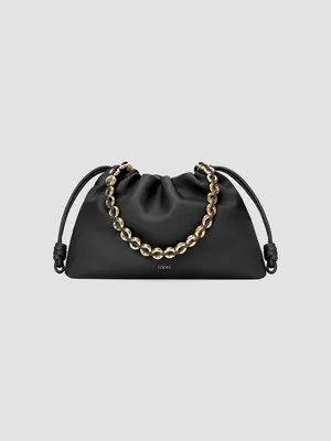 Loewe Flamenco Shoulder Bag - Black