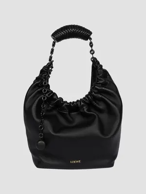 Loewe Squeeze Leather Top Handle Bag