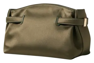 FERRAGAMO Hug Satin Shoulder Bag