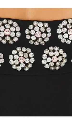 Majorelle Embellished Mini Dress
