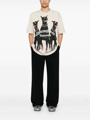 REPRESENT Thoroughbred T-shirt - Neutrals