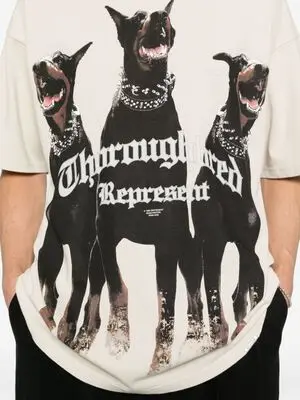 REPRESENT Thoroughbred T-shirt - Neutrals