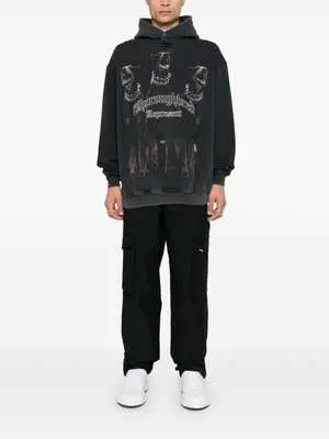 REPRESENT Thoroughbred Hoodie - Black