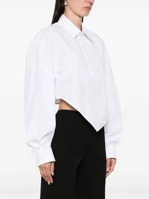 Alexander Wang Cropped Shirt - White