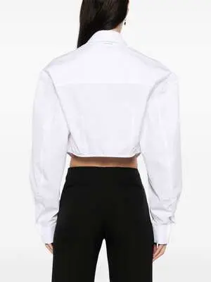 Alexander Wang Cropped Shirt - White