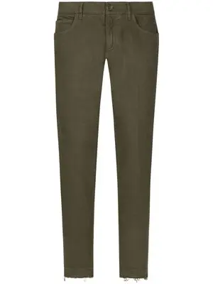 Dolce & Gabbana Cotton Slim-fit Jeans - Green