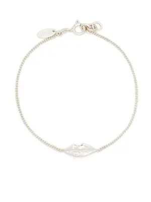 WOUTERS & HENDRIX Lips Motif Bracelet - Silver