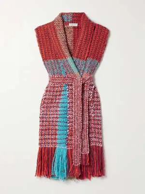 Gabriela Hearst Teagan Fringed Cashmere Vest