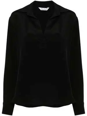 Max Mara Zanzero Blouse - Black