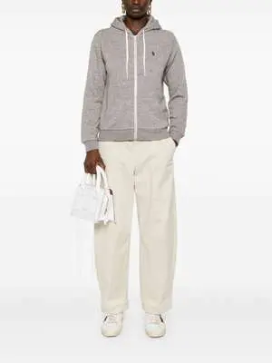 Polo Ralph Lauren Pony-embroidered Hoodie - Grey