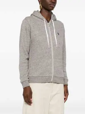 Polo Ralph Lauren Pony-embroidered Hoodie - Grey