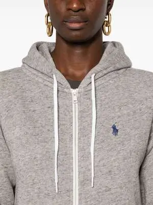 Polo Ralph Lauren Pony-embroidered Hoodie - Grey