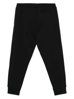 BOSS Rubberised-logo Track Pants - Blue
