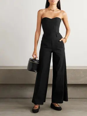RIVET UTILITY Dynamite Strapless Jumpsuit