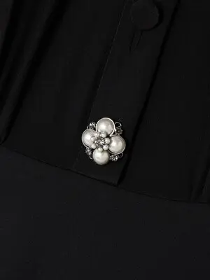 Versace Embellished Mini Dress