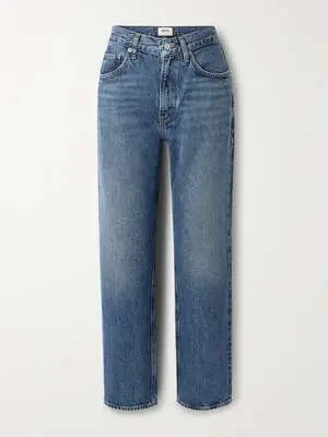 AGOLDE Valen Mid-rise Straight-leg Jeans