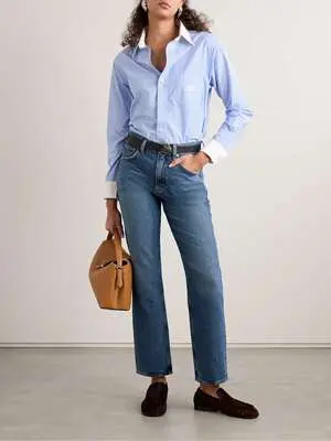 AGOLDE Valen Mid-rise Straight-leg Jeans
