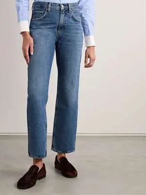 AGOLDE Valen Mid-rise Straight-leg Jeans
