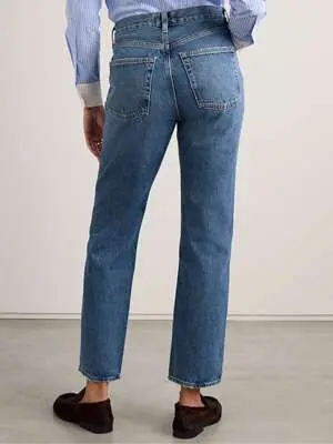 AGOLDE Valen Mid-rise Straight-leg Jeans