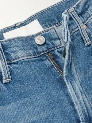 MOTHER The Dodger Skimp Cuff High-rise Jeans