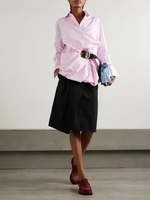 Loewe Asymmetric Pleated Skirt