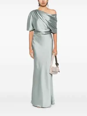 Amsale The Slouch Dress - Green