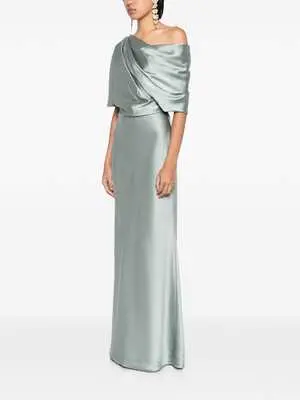 Amsale The Slouch Dress - Green