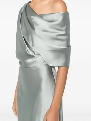 Amsale The Slouch Dress - Green