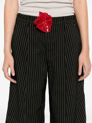 ROTATE BY BIRGER CHRISTENSEN Pinstripe Cargo Trousers
