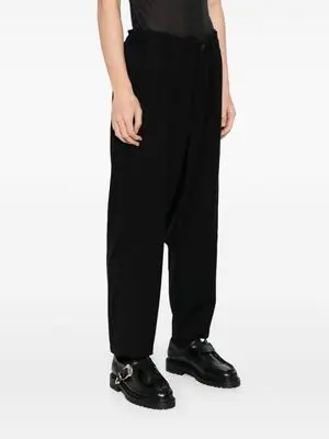 Yohji Yamamoto Wool Tapered Trousers