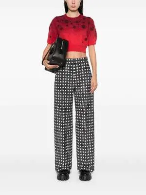 Kenzo Weave Pattern Trousers