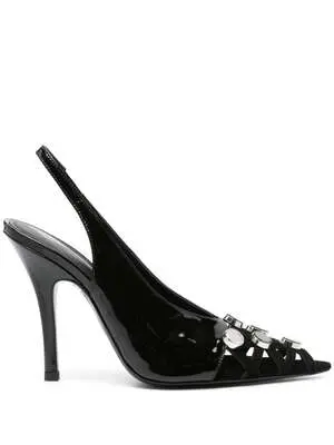 The Attico Paneled Pumps