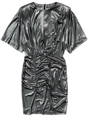 Bimba Y Lola Metallic Mini Dress