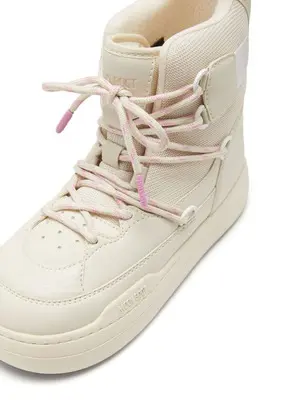 Moon Boot Park Logo Boots - Neutrals