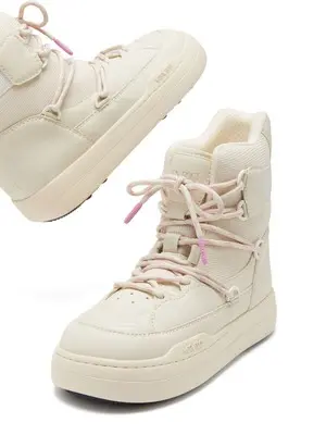 Moon Boot Park Logo Boots - Neutrals