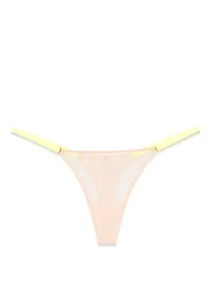 MAISON CLOSE Corps À Corps Mini Thong - Neutrals